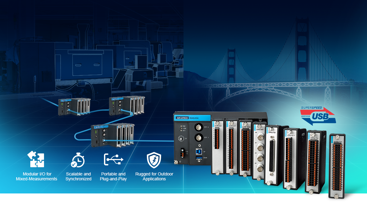 Modular and Scalable iDAQ Data Acquisition Series